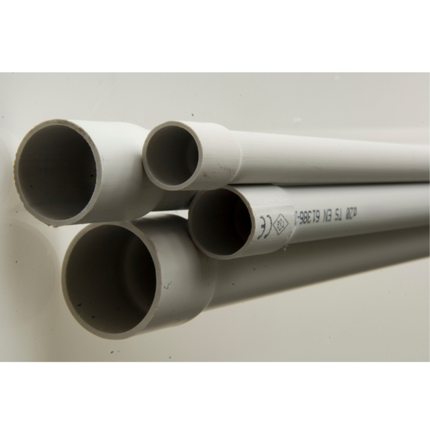 PVC Rigid Pipe with Coupling (Self Extinguishing) - OnElecs