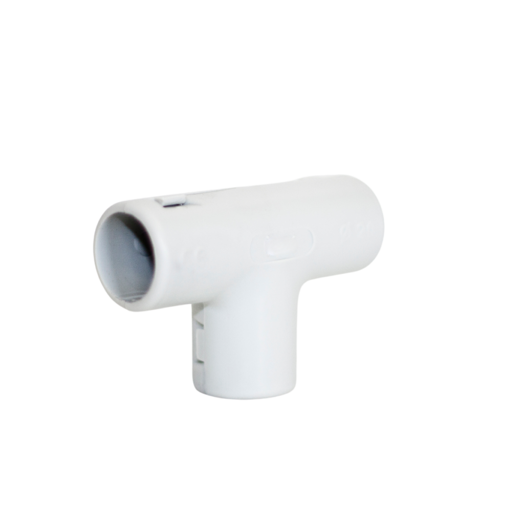 PVC T Connector Self-extinguishing (For Rigid Pipes) - OnElecs
